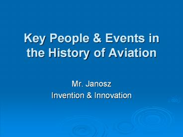 Key People presentation | free to download