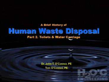 A Brief History of Human Waste Disposal Part 1: From Cesspits ...