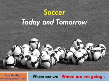 Where are we - Where are we going ? presentation | free to download