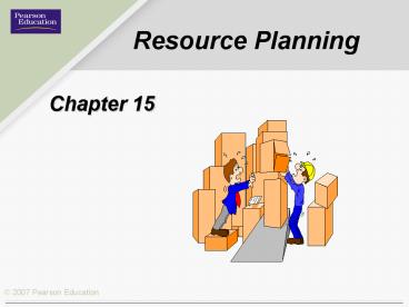 Resource Planning presentation | free to view