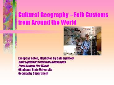 PPT – Cultural Geography PowerPoint presentation | free to download ...