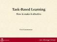 PPT – Task-Based Learning (TBL) PowerPoint presentation | free to view ...