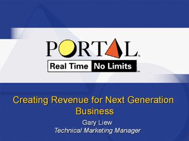 Portal Presentation Template presentation | free to download