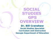 PPT – Teaching Secondary Social Studies PowerPoint presentation | free ...