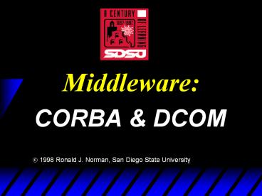 PPT – Middleware PowerPoint presentation | free to download - id ...