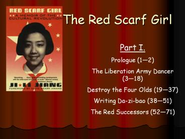 The Red Scarf Girl presentation | free to view