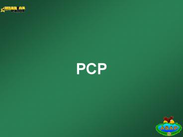 PCP presentation | free to view