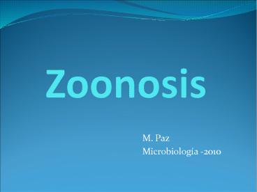 Zoonosis Ppt PPT – Zoonosis PowerPoint Presentation | Free To