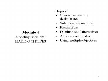 Module 4 presentation | free to download
