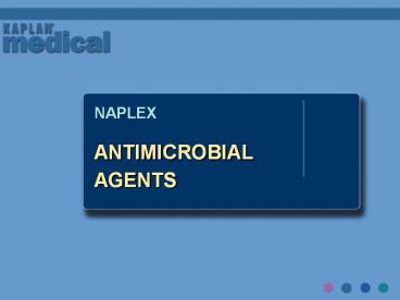 PPT – ANTIMICROBIAL AGENTS PowerPoint presentation | free to download ...