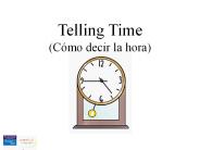 PPT – Telling time in Spanish: PowerPoint presentation | free to view ...