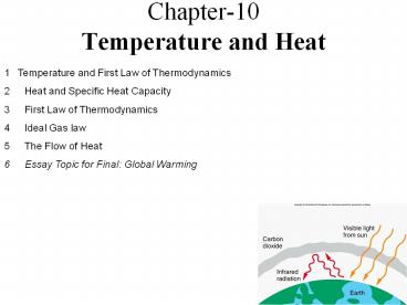 Chapter-10 Temperature and Heat presentation | free to download