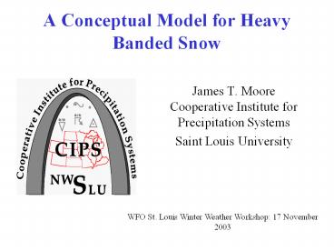 PPT – A Conceptual Model for Heavy Banded Snow PowerPoint presentation ...