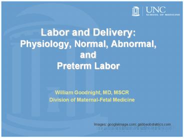 Labor and Delivery: Physiology, Normal, Abnormal, and Preterm Labor ...