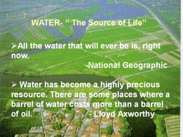 What is Watershed. presentation | free to download