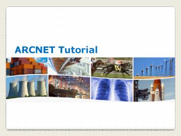 ARCNET Tutorial presentation | free to view