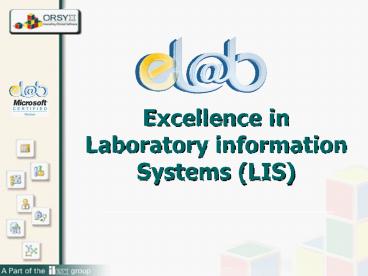 Excellence in Laboratory information Systems (LIS) presentation | free ...