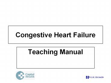 Congestive Heart Failure presentation | free to view