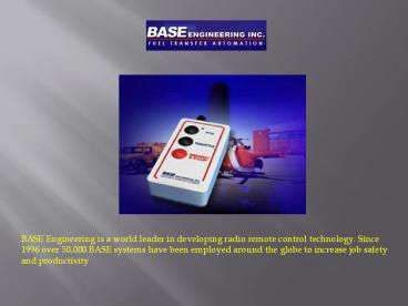 Advancement in the Field of Radio Remote Control Technology ...