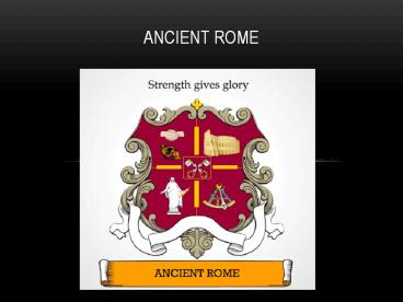 Coat of arms Presentation presentation | free to download