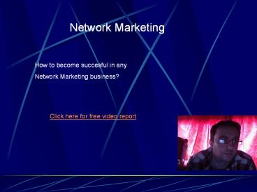 mlm marketing presentation | free to download