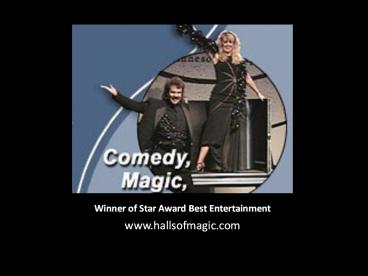 Halls of Magic Entertainment - Minnesota magician - MN magician ...