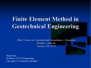 PPT – TYPE OF SAMPLE AND SAMPLING IN GEOTECHNICAL ENGINEERING ...