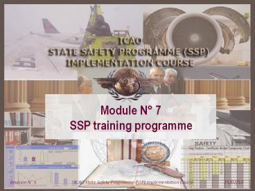 PPT – ICAO State Safety Programme (SSP) Implementation Course ...