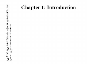 Lecture for Chapter 1, Introduction to Software Engineering ...