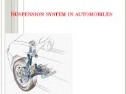 PPT – Suspension system in automobiles PowerPoint presentation | free ...
