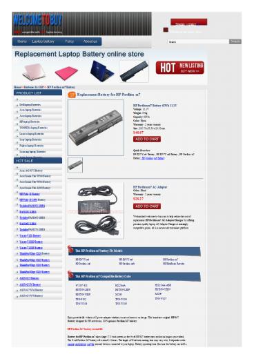 PPT – HP Pavilion m7 battery PowerPoint presentation | free to download ...