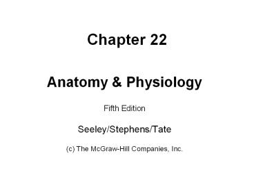 Anatomy & Physiology presentation | free to view