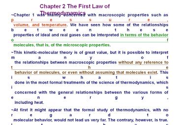 Ppt Second Law Of Thermodynamics Powerpoint PPT – Sect. 1 Basics Of