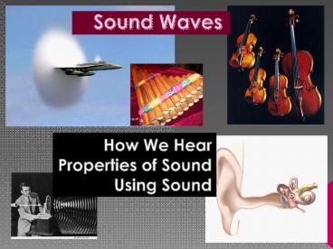 Sound Waves presentation | free to view