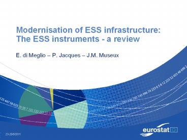 PPT – Modernisation of ESS infrastructure: The ESS instruments - a ...