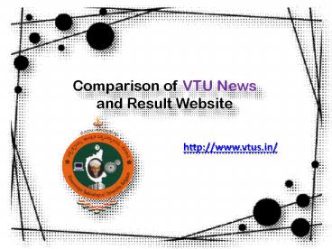PPT – Where to get VTU Results? PowerPoint presentation | free to ...