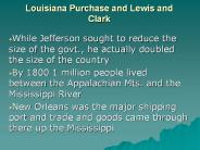 PPT – The Louisiana Purchase and Exploration PowerPoint presentation ...