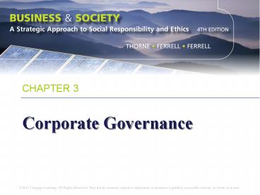 Corporate Governance presentation | free to download