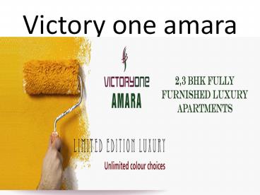 PPT – victoryone amara PowerPoint presentation | free to download - id ...