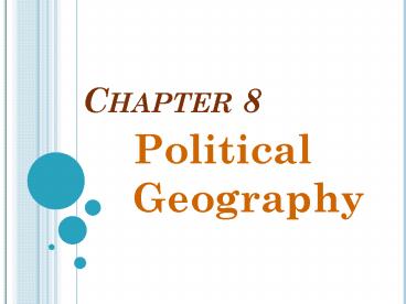 Political Geography presentation | free to view
