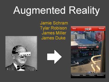 Augmented Reality presentation | free to download