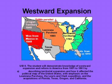Westward Expansion presentation | free to download
