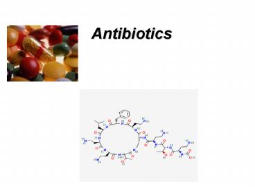 Antibiotics presentation | free to view