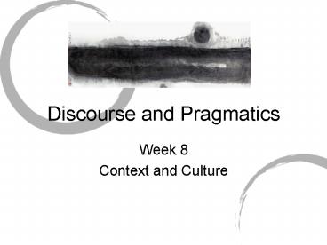 PPT – Discourse and Pragmatics PowerPoint presentation | free to view ...
