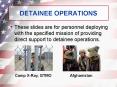 PPT – DETAINEE OPERATIONS PowerPoint presentation | free to view - id ...
