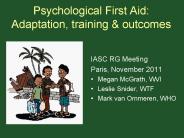 PPT – Psychological First Aid PowerPoint presentation | free to view ...