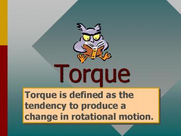 Torque presentation | free to download