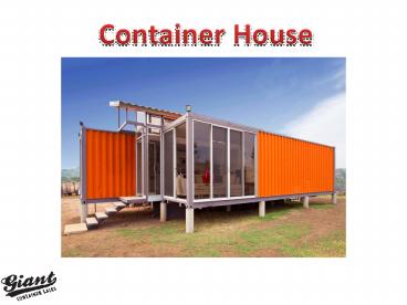 PPT – Top Uses of Shipping Containers PowerPoint presentation | free to ...