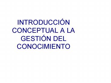 PPT – INTRODUCCI PowerPoint presentation | free to download - id: 3f6beb-NmYzO