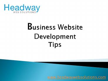 PPT – Business website development PowerPoint presentation | free to ...